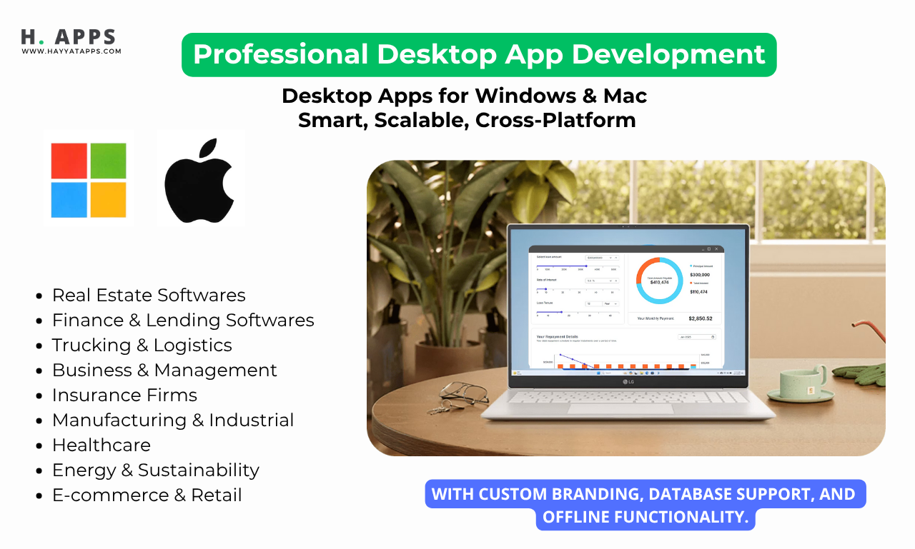 Custom Desktop Software Development Services | Windows & Mac